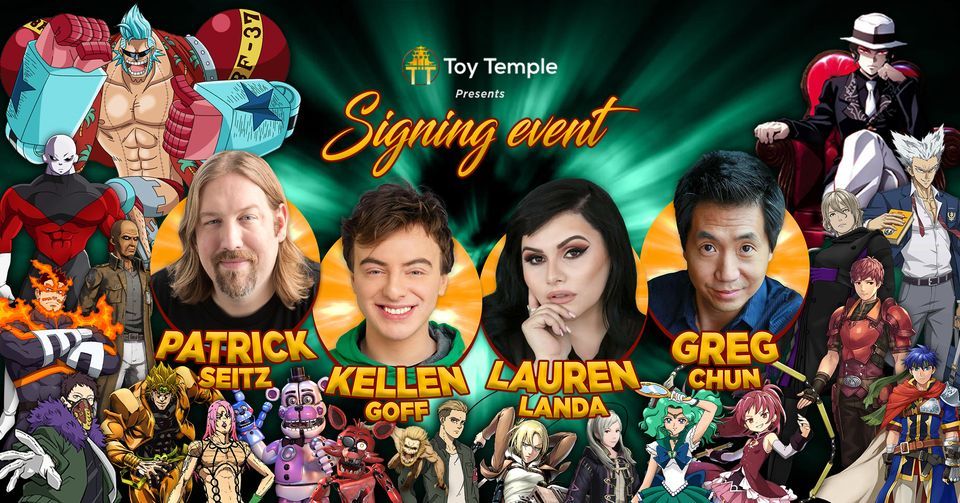 Signing Event with Patrick, Kellen, Lauren & Greg at Tempe Az at Toy ...