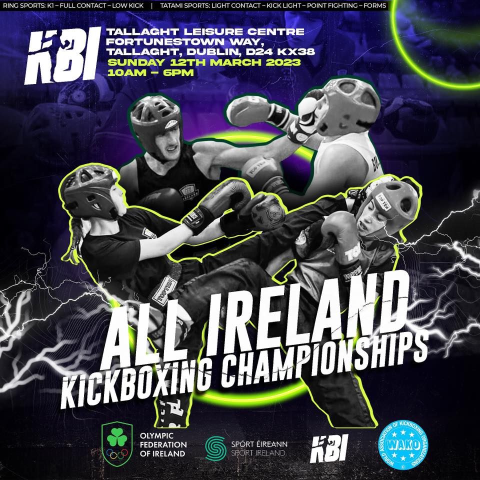 2023 All Ireland Kickboxing Championships Round 1 | Tallaght Leisure ...