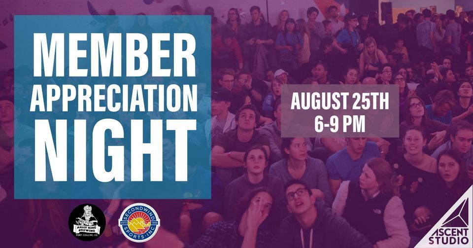Member Appreciation Night at Ascent Studio Climbing & Fitness, Fort ...