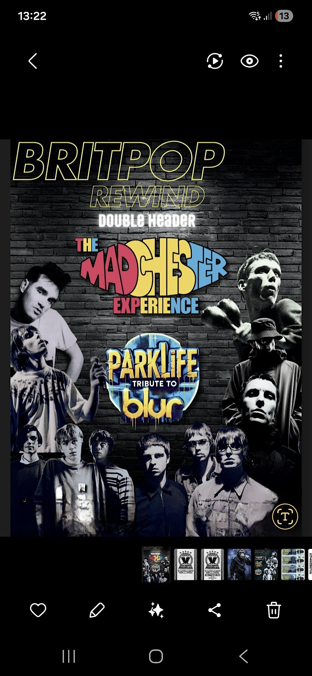 Britpop Rewind at District21, Dudley on 27th June, 2026