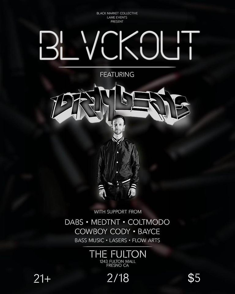 BLACK MARKET COLLECTIVE LAME EVENTS PRESENTS : BLVCKOUT . | The Fulton ...
