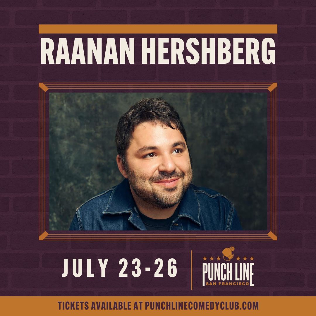 Raanan Hershberg | The Port Comedy Club, Baltimore, MD | August 21 to ...
