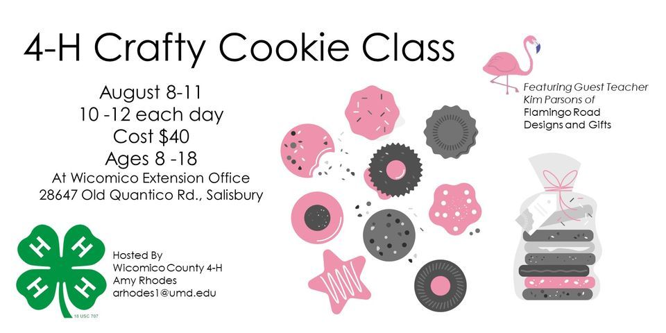 4-H Crafty Cookie Class at University of Maryland Extension - Wicomico ...