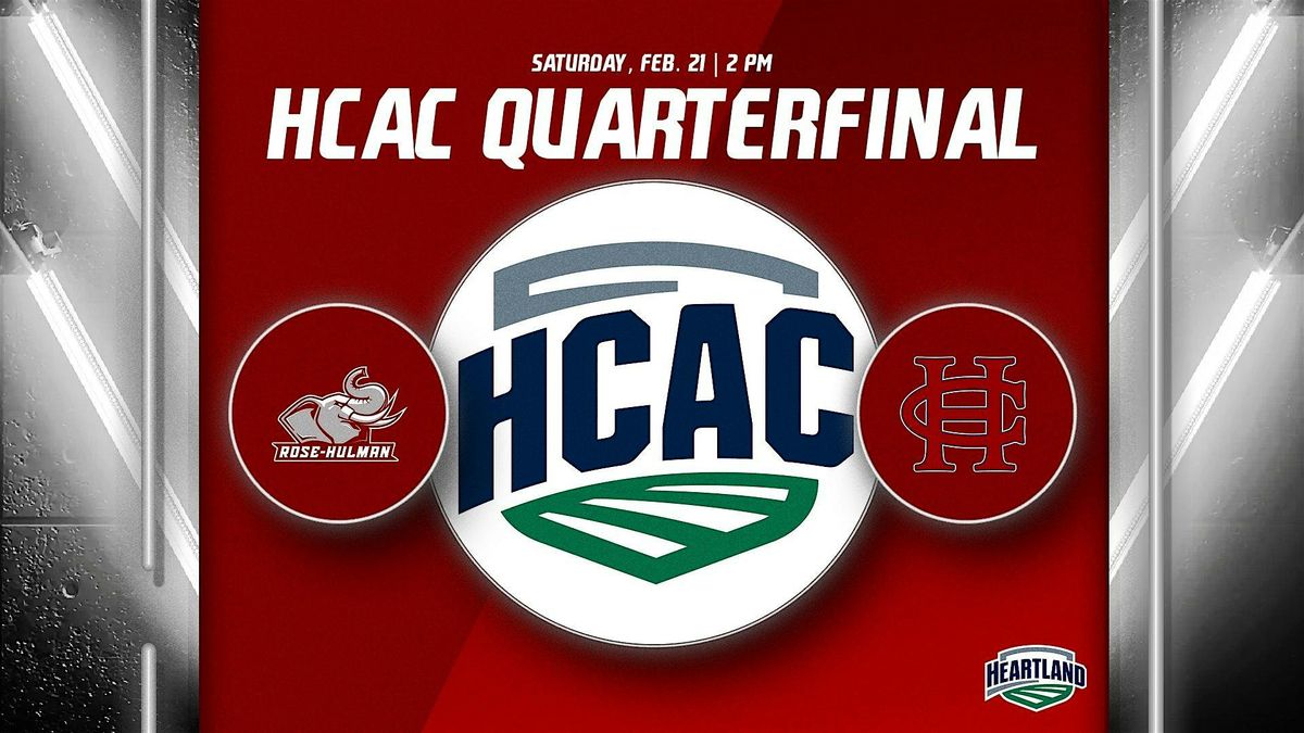 HCAC Mens Basketball Quarterfinal - Rose-Hulman vs. Hanover at Rose ...