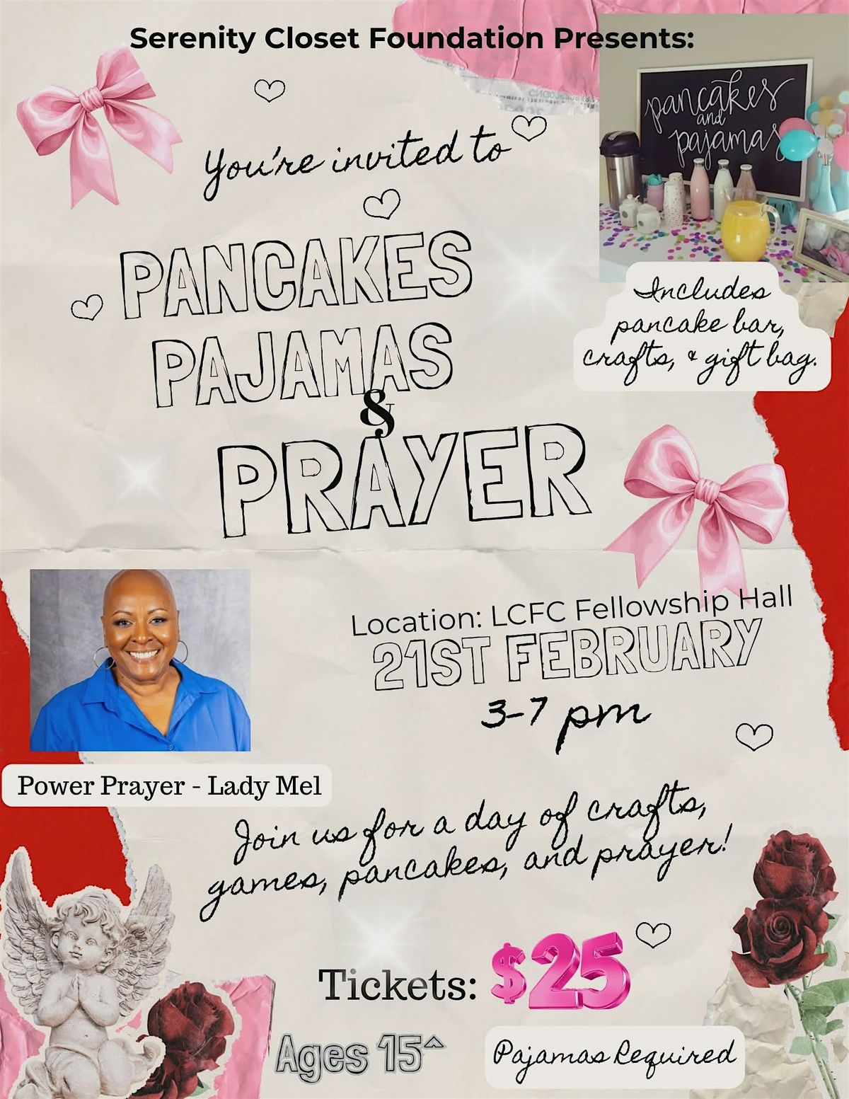 Pancakes Pajamas Prayer at Lexington Christian Fellowship Church on ...