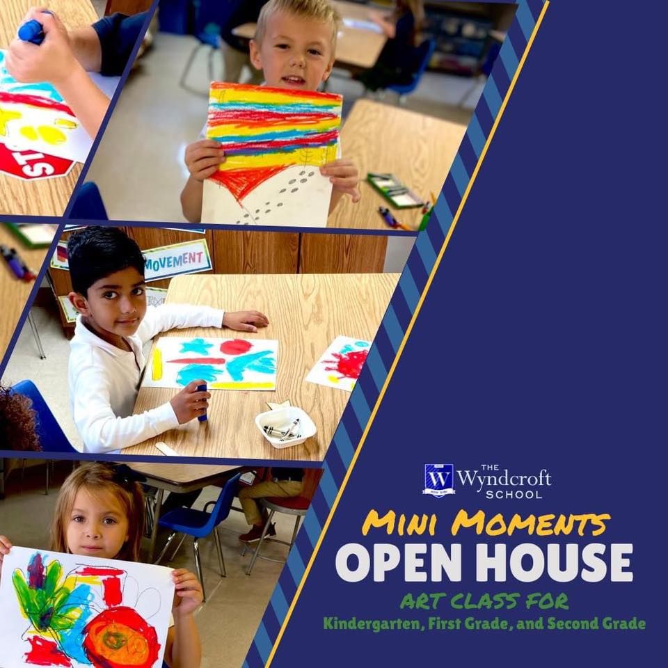 Mini Moments Open House for Kindergarten, First Grade, and Second Grade ...