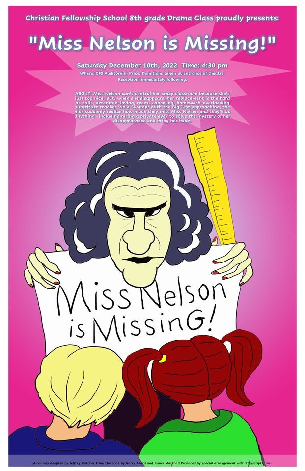 Miss Nelson Is Missing! | 4600 Christian Fellowship Rd, Columbia, MO ...