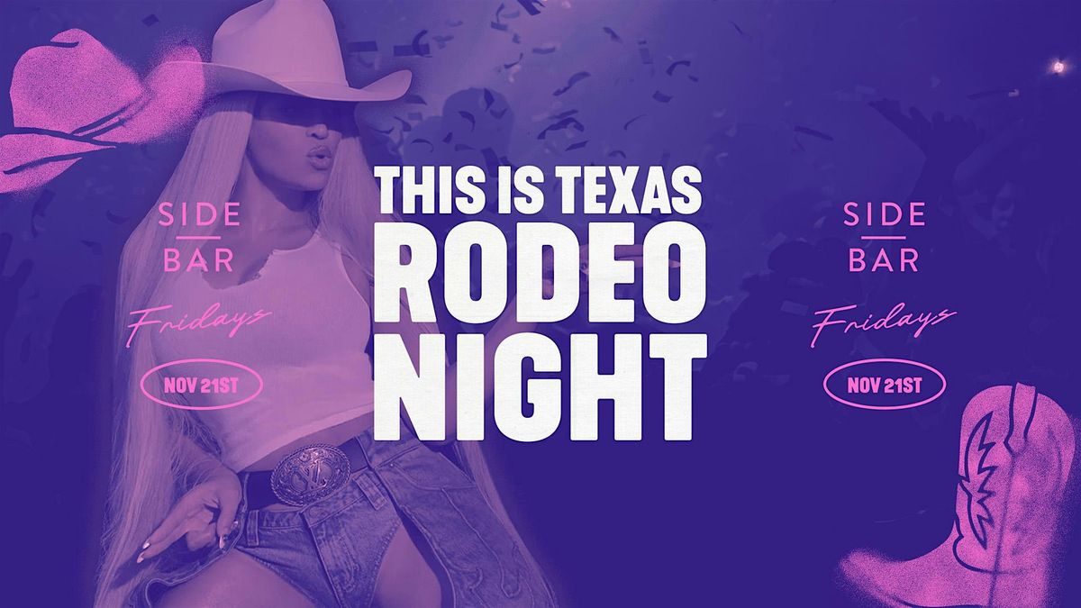This Is Texas: Rodeo Night at Side Bar, Sydney on 21st November, 2025