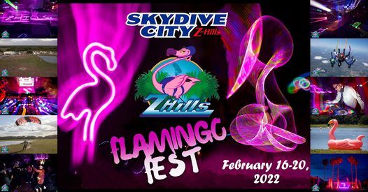 Flamingo Fest 2022 at Skydive City, Zephyrhills on 16th February, 2022