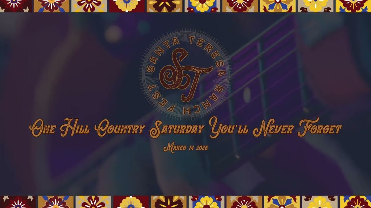 Santa Teresa Ranch Fest: Shane Smith and The Saints The Great Divide ...