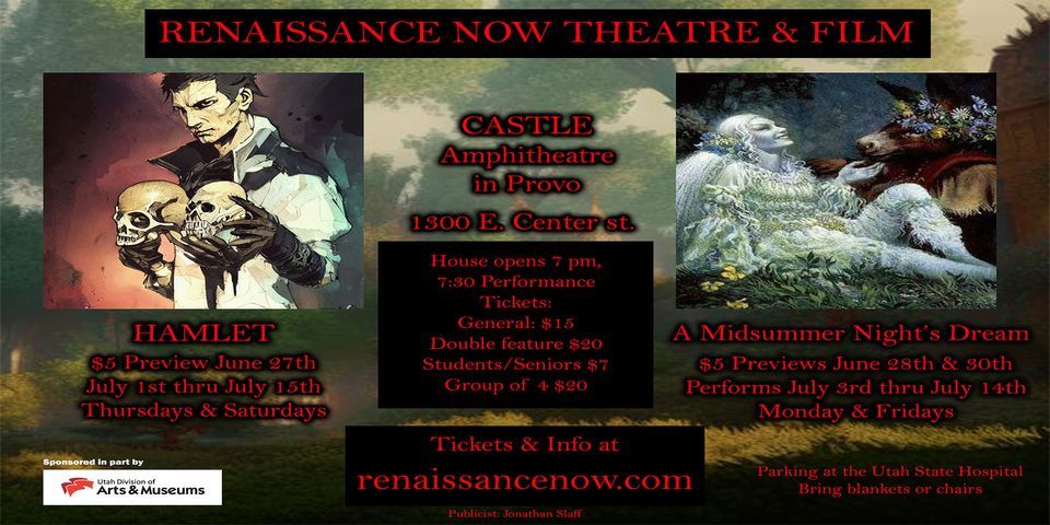 Hamlet & Midsummer Nights Dream at the Castle | The Castle Amphitheater ...