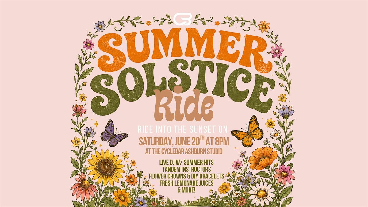 Summer Solstice Cycle Ride at 20020 Ashbrook Commons Plaza #2119 ...