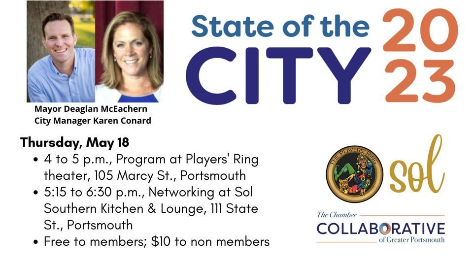 State of the City with Mayor Deaglan McEachern and City Manager Karen ...