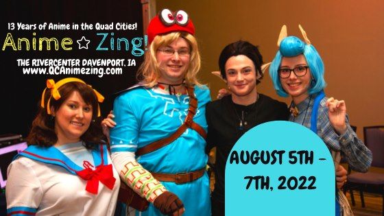 QC Anime-zing! 2022 at QC Anime-zing!, Davenport on 5th August, 2022
