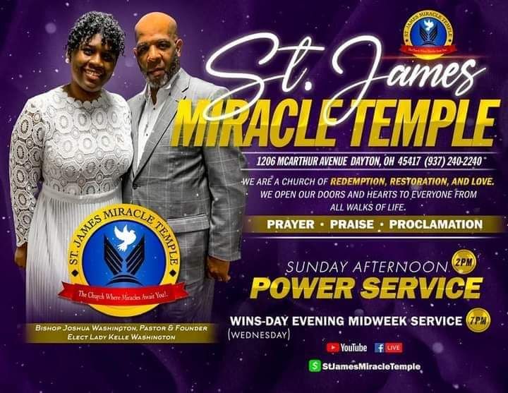 Saint James Miracle Temple FIRST CHILDRENS, YOUTH, AND YOUNG ADULT DAY ...