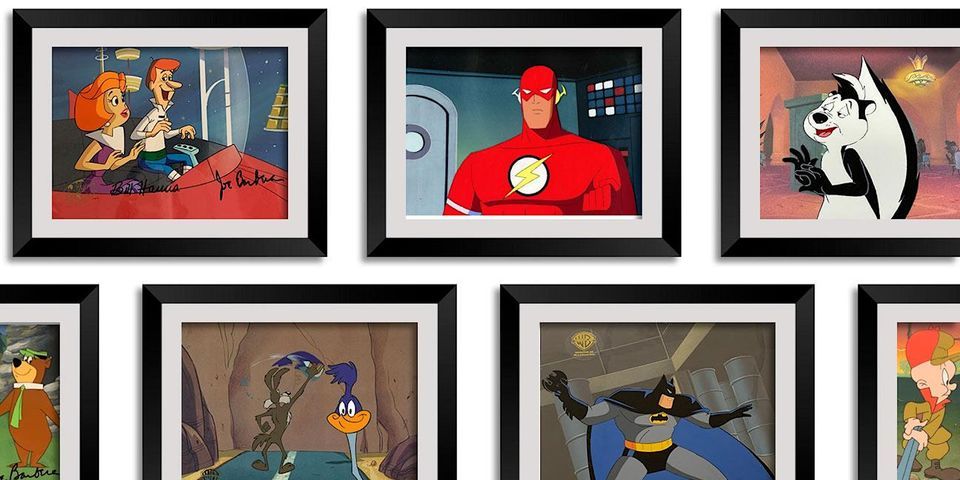 Animation Art Public Sale! Authentic Warner Bros., Disney & DC Comics ...