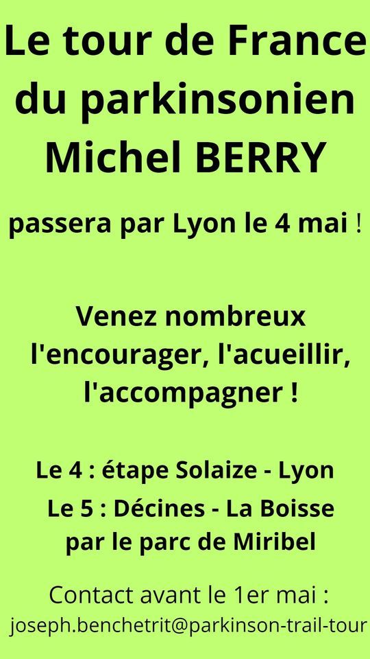 Etape lyonnaise du tour de France de Michel BERRY | Lyon | May 4, 2023