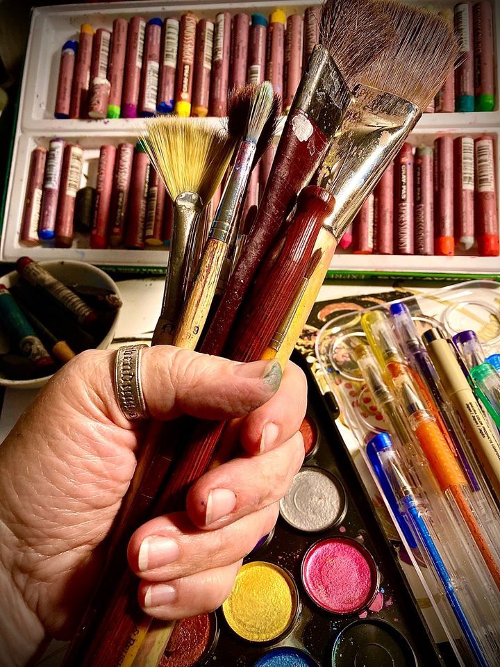 Explore the World of Visual Journaling with Carolyn DiFiori Hopkins, MFA | Arlene's Artist ...