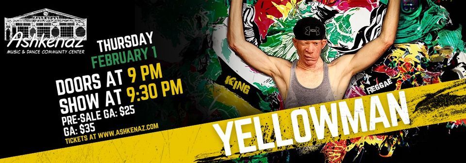 Yellowman live at Ashkenaz, Berkeley! at Ashkenaz, Berkeley on 1st ...
