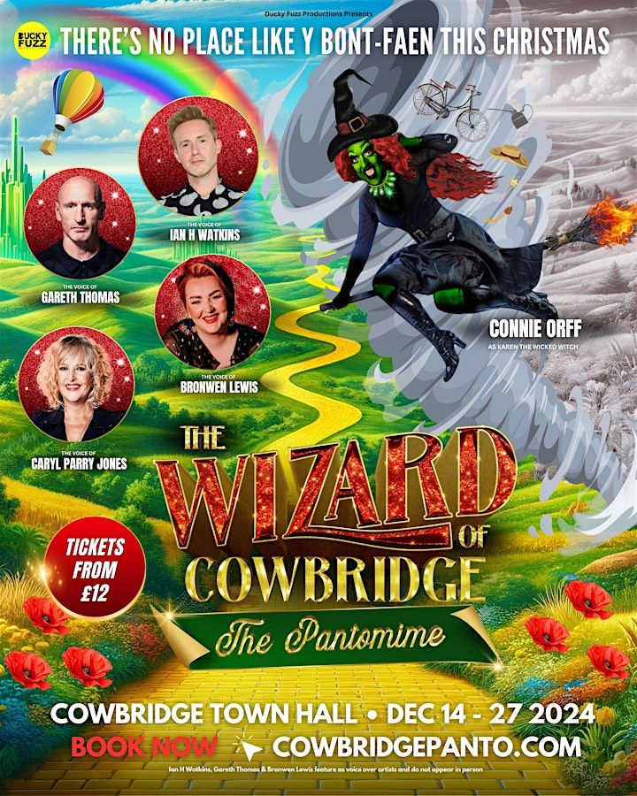 COWBRIDGE PANTO: THE WIZARD OF COWBRIDGE at Cowbridge Town Hall on 26th ...
