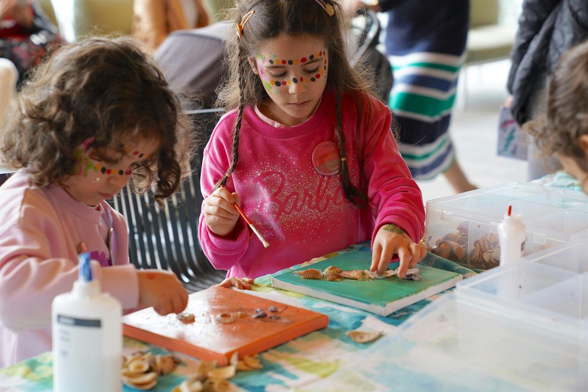 Shell Work Art with Jirribitti Dreaming at Australian National Maritime ...