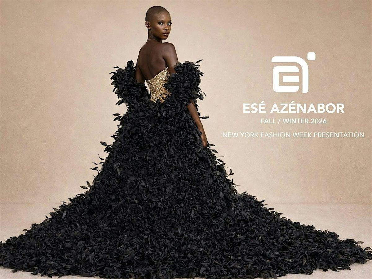 NEW YORK FASHION WEEK FALL/WINTER 2026 RUNWAY PRESENTATION at 7 E 91st ...