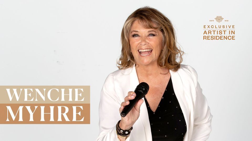 Wenche Myhre i Palmehaven at Britannia Hotel, Trondheim on 15th ...