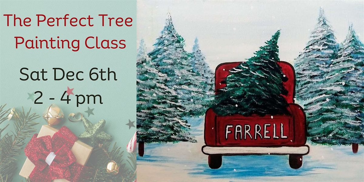 Perfect Tree Paint Class at Brushes & Bubbly - Paint Party, Wisconsin ...