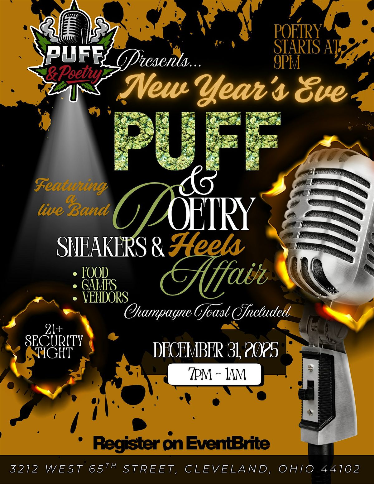 Puff And Poetry Sneakers & Heels at 3212 W 65th St, Cleveland on 31st December, 2025