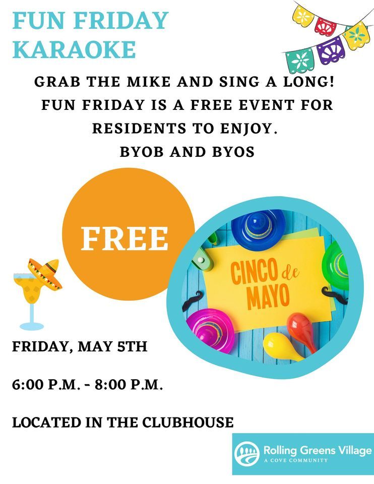 Fun Friday | Rolling Greens Village, Ocala, FL | May 5, 2023