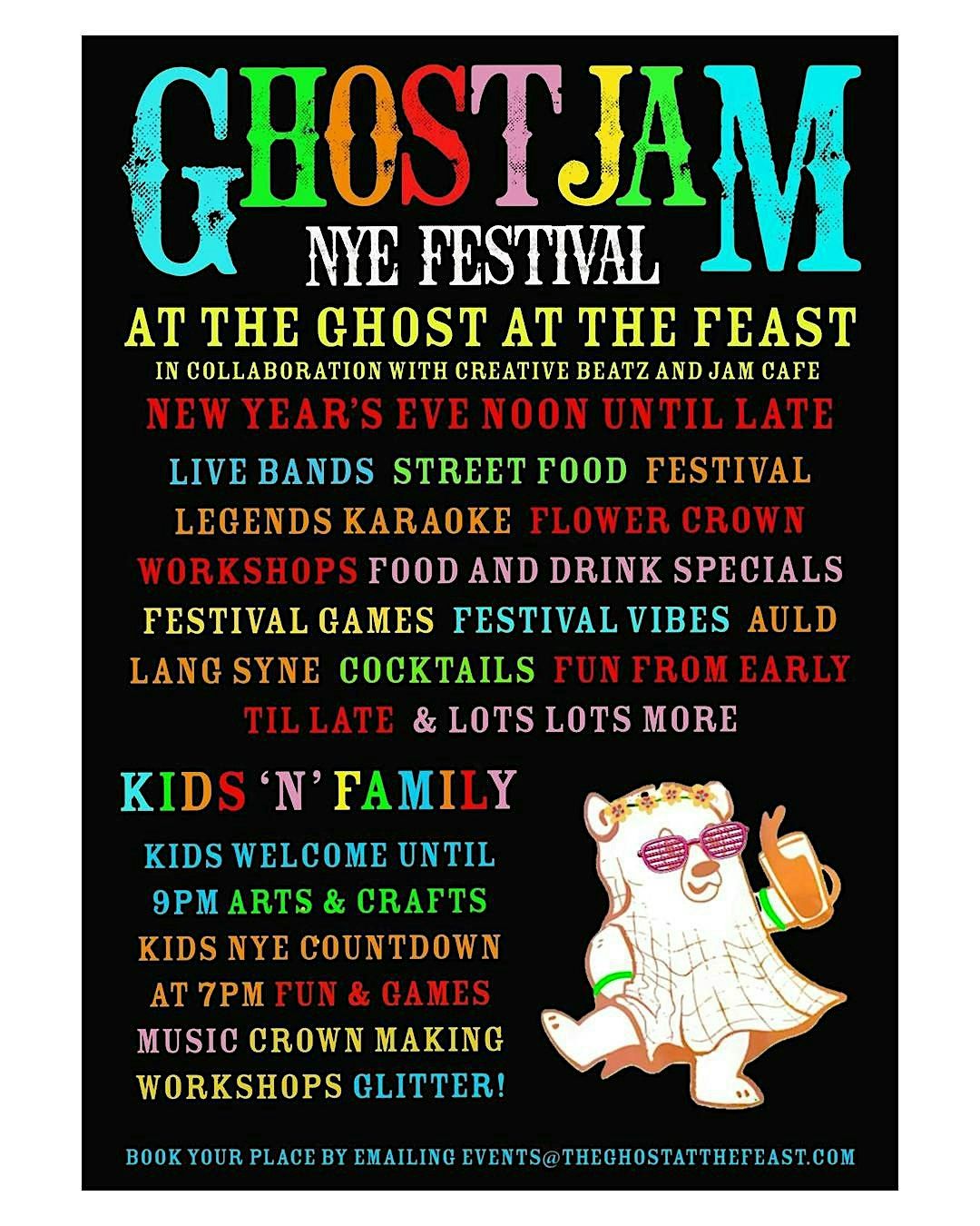 New Years Eve at The Ghost At The Feast at The Ghost At The Feast ...