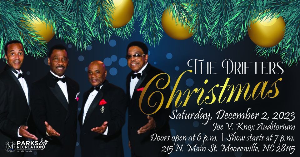 The Drifters Christmas Show at Joe V. Knox Auditorium, Mooresville on ...