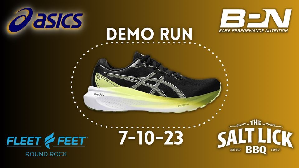 ASICS Demo Run at The Salt Lick BBQ with Bare Performance Nutrition | The Salt Lick Round Rock ...