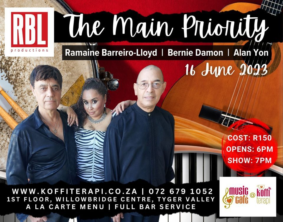 The Main Priority - 16 June 2023 | Music Cafe @ Koffi Terapi | Koffi ...