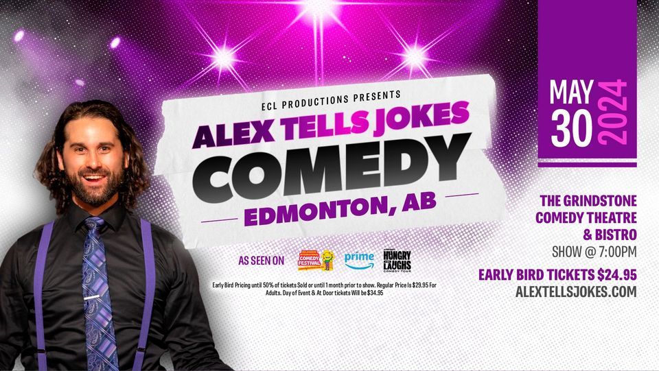 ECL Productions Presents: Alex Mackenzie Live! Edmonton! | Grindstone ...