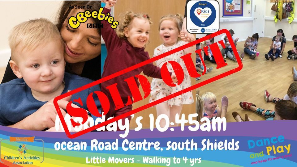 Mondays Little Movers South Shields at Ocean Road Centre, South Shields ...