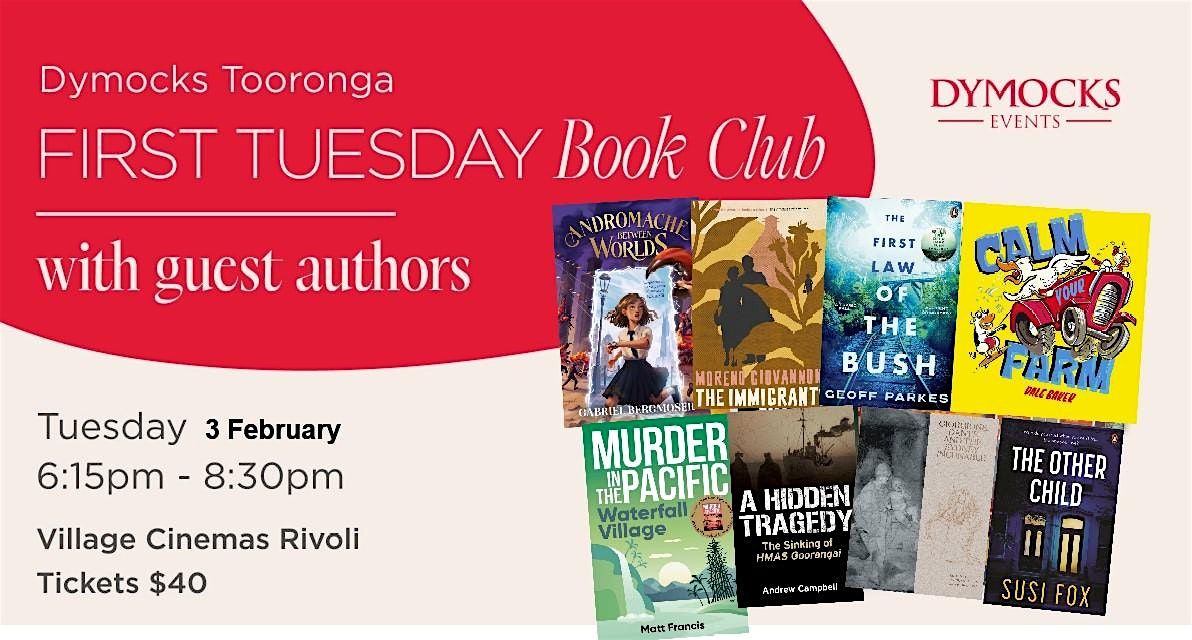 First Tuesday Book Club February 2026, with guest authors! at Village ...