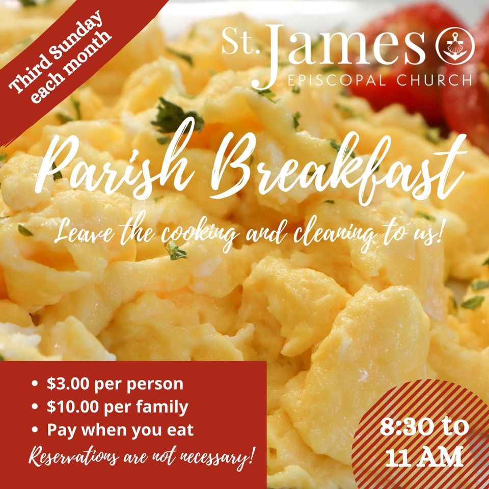 Parish Breakfast | St. James Episcopal Church Fairhope | June 19, 2022