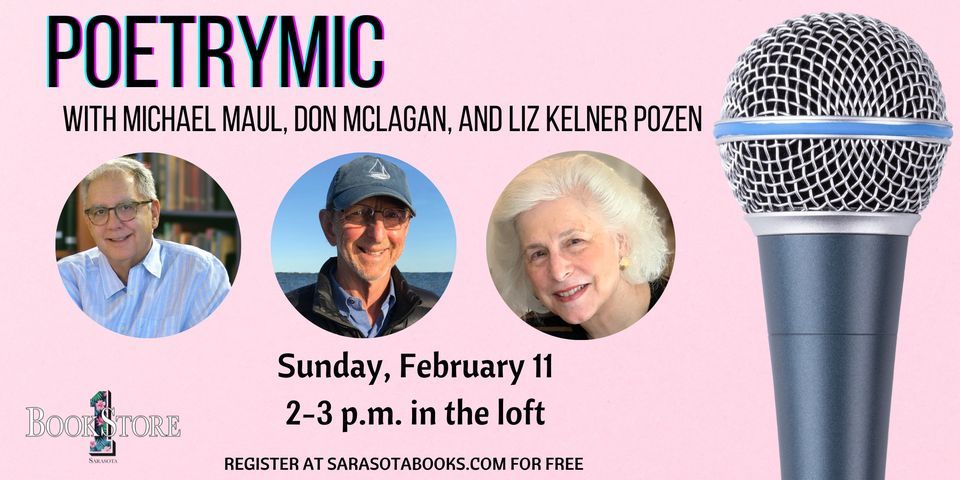 Bookstore1 PoetryMic with Michael Maul, Don McLagan and Liz Kelner ...