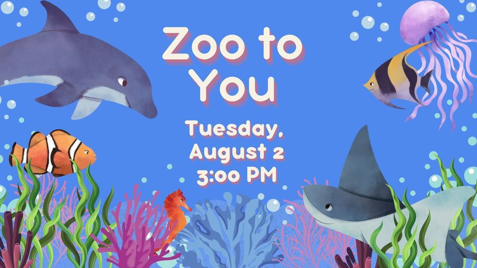 Zoo to You | Soule Branch Library-Onondaga County Public Library System ...
