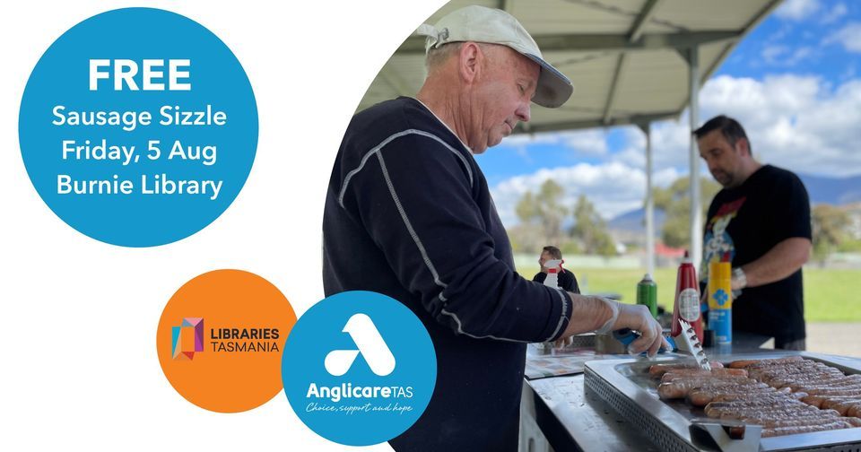 Homelessness Week 2022 - FREE Sausage Sizzle Burnie Library | Burnie ...