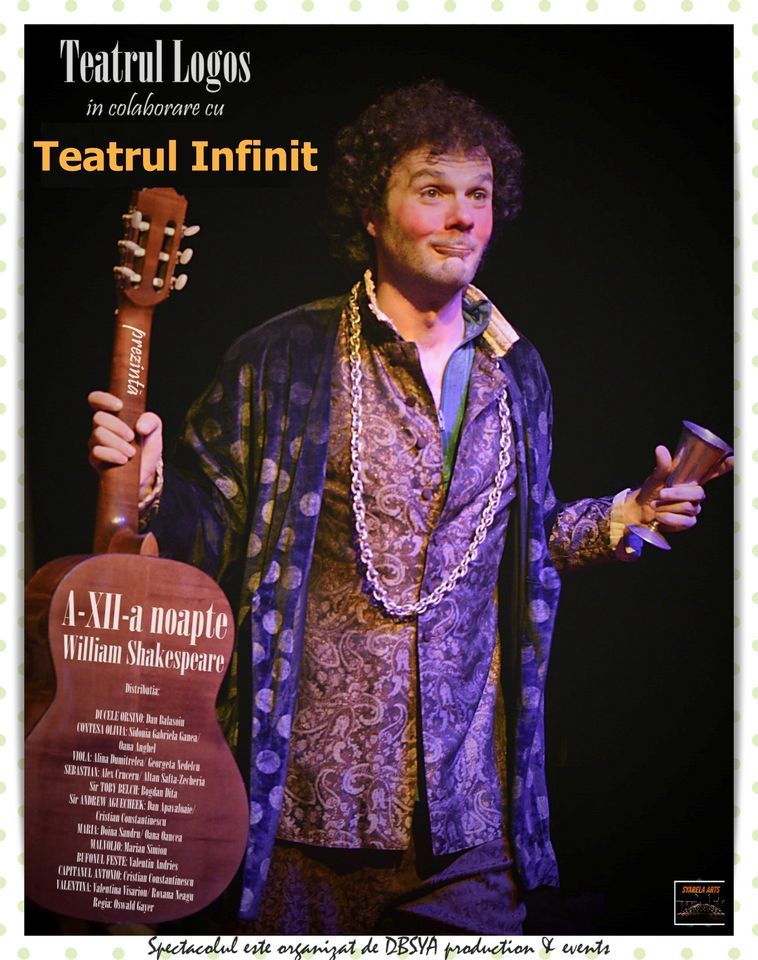 A-XII-a noapte de William Shakespeare | Teatru Infinit, Bucharest, BU ...
