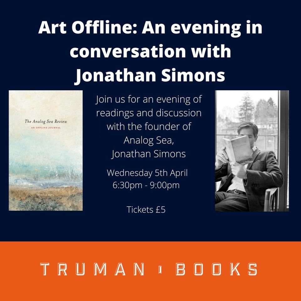 Art Offline: A conversation with Analog Sea founder Jonathan Simons at ...