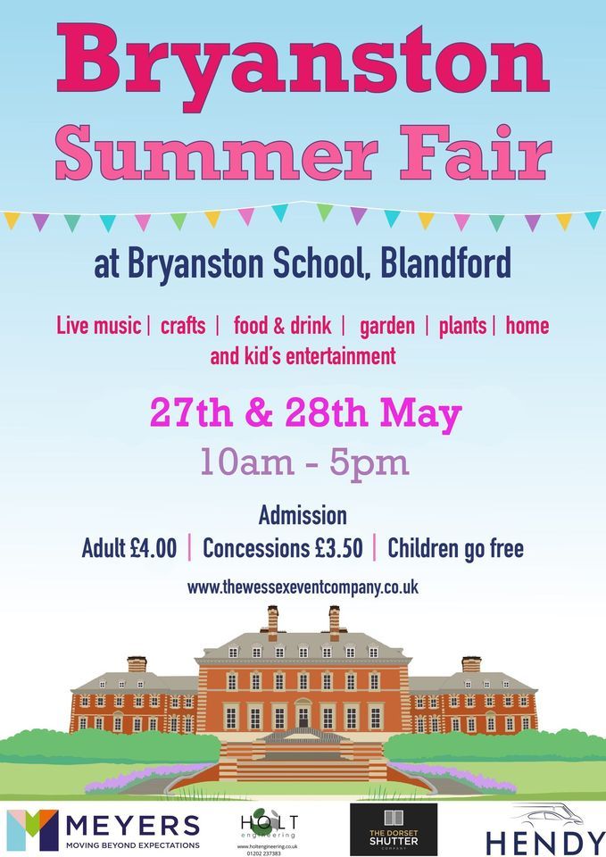 Bryanston Summer Fair | Bryanston School, Blandford Forum, EN | May 27 ...