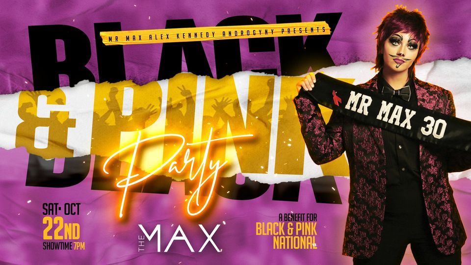 Black & Pink Party | The Max Omaha | October 22, 2022