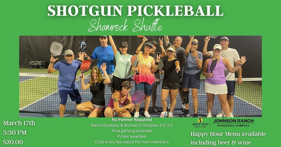 Shotgun Pickleball- Mens & Womens Doubles- Non-members welcome ...