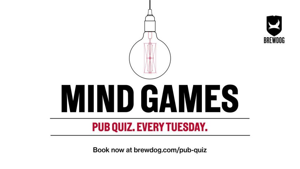 BrewDog Reading - Tuesday Night Pub Quiz at BrewDog Reading on 19th ...