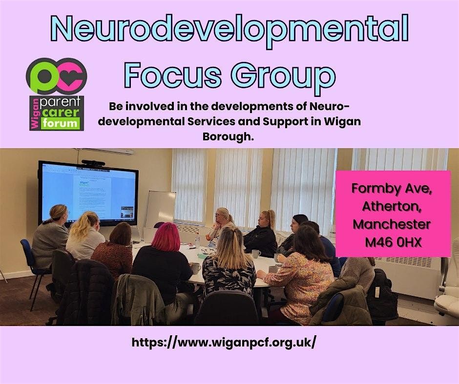 Neurodevelopmental Drop-in Session (PDA, TICS Tourettes, Autism, ADHD ...
