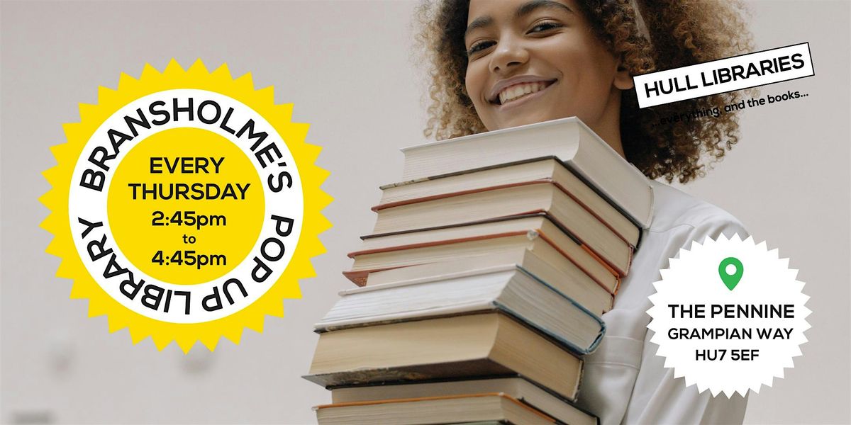 Bransholmes Pop Up Library at The Pennine, Kingston upon Hull on 15th ...