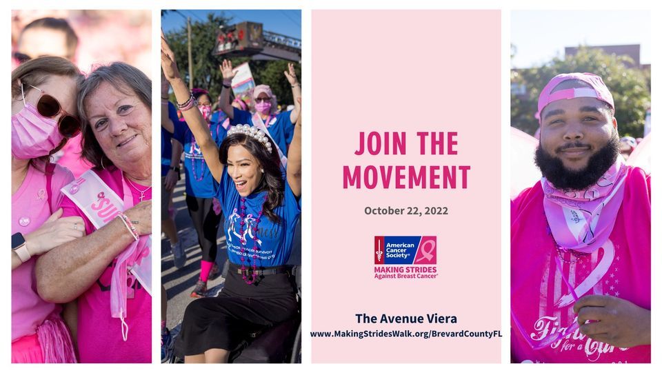 Making Strides Against Breast Cancer of Brevard | The Avenue Viera, Cocoa Beach, FL | October 22 ...